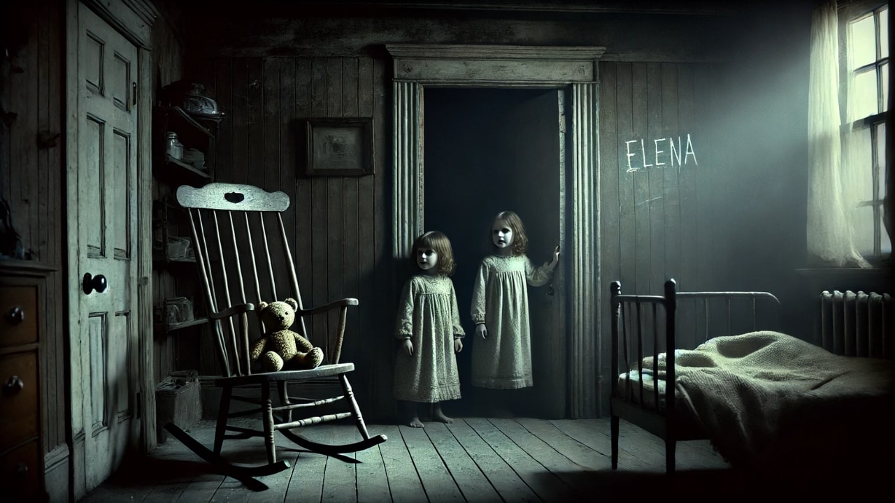 Scary Story About Two Sisters: Shadows in the Old House